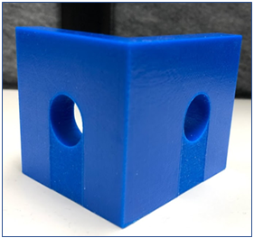 Part Quality Guide - Matte Finish Around Holes | Stratasys™ Support Center